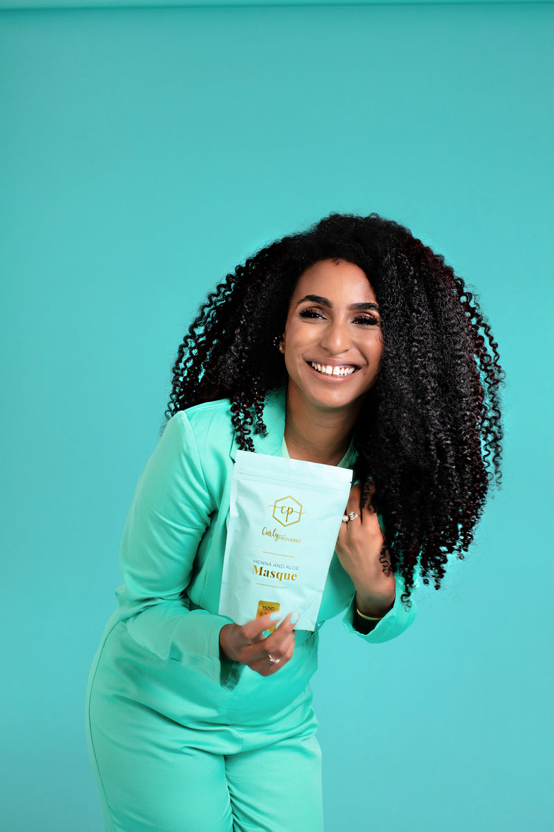 Henna and Aloe Masque – Curly Proverbz